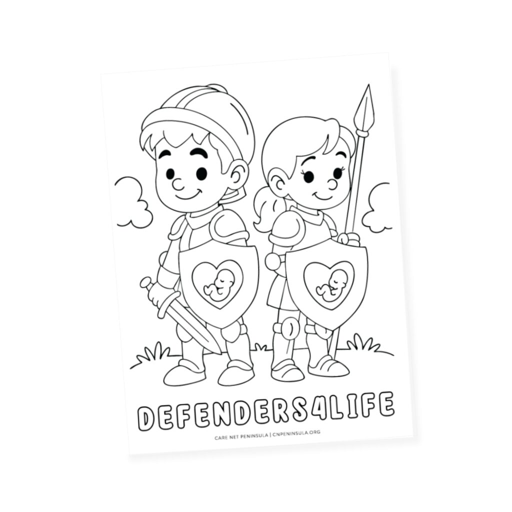 Resources - Coloring Pages - Care Net Peninsula